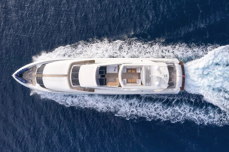 RINI yacht for charter (Posillipo-Rizzardi, 36.68m, 2009)